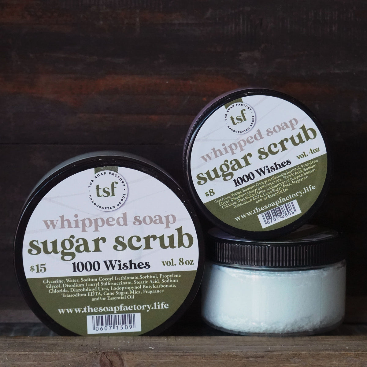 Whipped Soap Sugar Scrub - 1000 Wishes – The Soap Factory