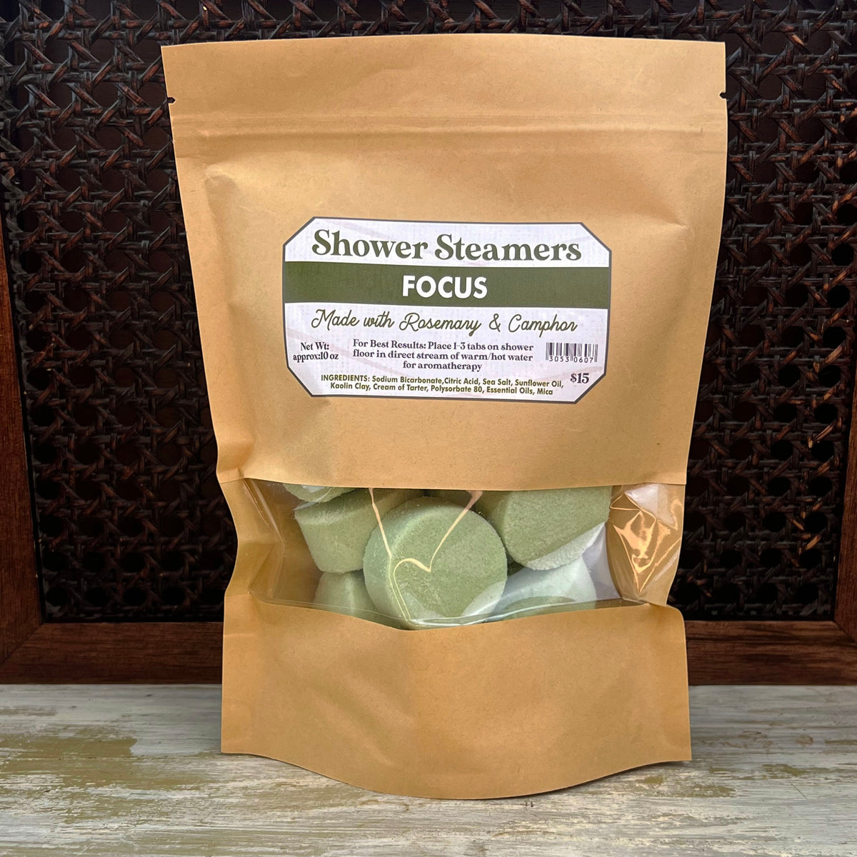 Shower Steamer Tabs - Focus – The Soap Factory